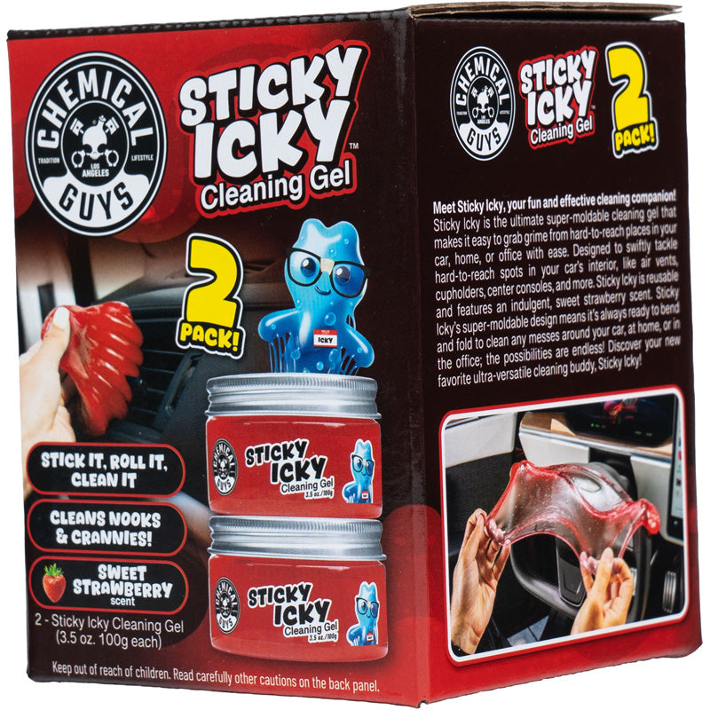 Chemical Guys Sticky Icky Sweet Strawberry Scent (100g) (2 Pack) – CarLab