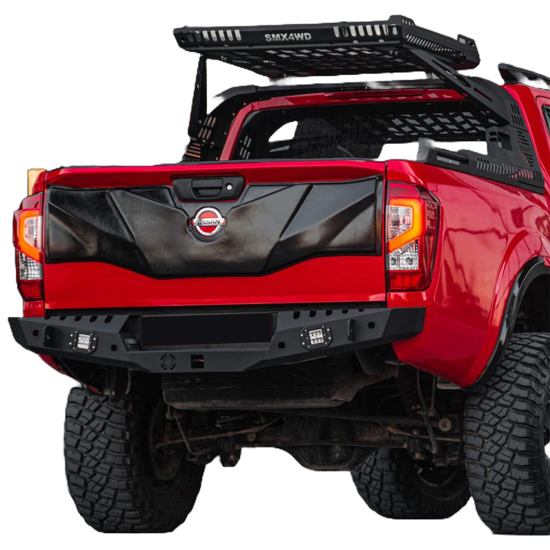 OneWay, Bagklapbeskytter, Mat Sort, Passer til Nissan Navara NP300 (D2 ...