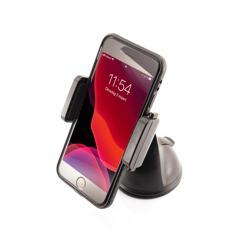 Hypersonic, Universal U-Shape Smartphone Holder med Sugekop - 55-85mm ...